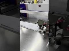 Automated Industrial Folder Machine Leaflets Brochure Folding Machine with Delivery Table