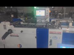 Máquina automática de dobrar folhetos de papel de grande formato para manual de instruções
