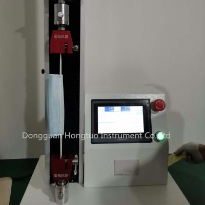 China Universal Tensile Strength Tester for Mask Band Pull Rope and Connection Part , Mask Testing Device for sale