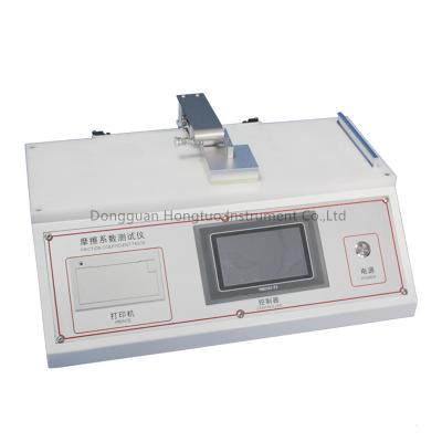 China Laboratory Digital HDPE Film Friction Coefficient (COF) Tester for sale