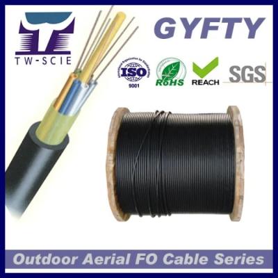 China Fio de vidro aéreo exterior do núcleo de GYFTY-FS cabo ethernet blindado da fibra ótica do multi à venda
