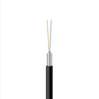 China Zelfondersteunende 2 Core FTTH Indoor Outdoor Fiber Optic Drop Cable Te koop