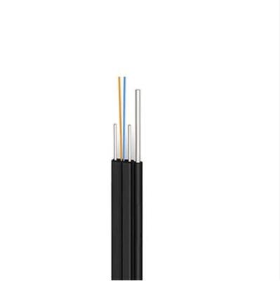 China Zelfondersteunende 2 Core FTTH Indoor Outdoor Fiber Optic Drop Cable Te koop