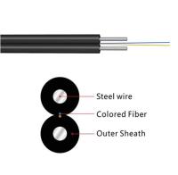 China FTTH Drop Cable 1fo G657A Fiber Optic Cable for sale