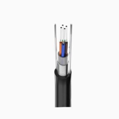 China 2-12 Cores Uni-Loose Tube Parllel Wires Optical Cable Cst Fiber Optic for sale