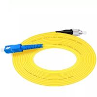 China Good Repeatability Fiber Optic Pigtail For Optical Cable Connector SC / UPC for sale