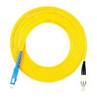 China Good Repeatability Fiber Optic Pigtail For Optical Cable Connector SC / UPC for sale