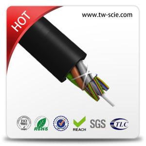 Cina Cavo di Ethernet a fibra ottica corazzato del multi filato di vetro aereo all'aperto del centro di GYFTY-FS in vendita