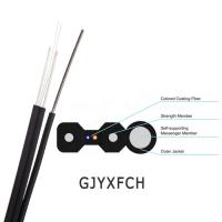 China LSZH Sheath Bow Type FTTH Drop Cable Four Core Multimode for sale