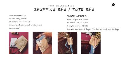 China ECO-Friendly washable kraft paper shopping bag en venta