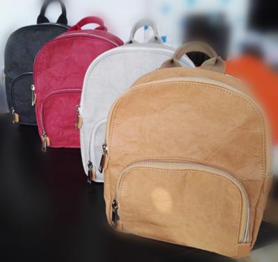 China washable kraft paper backpack for sale