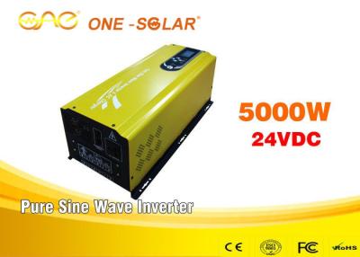 China DC / AC Off Grid Solar Inverter 24 Volt Pure Sine Wave Inverter for sale