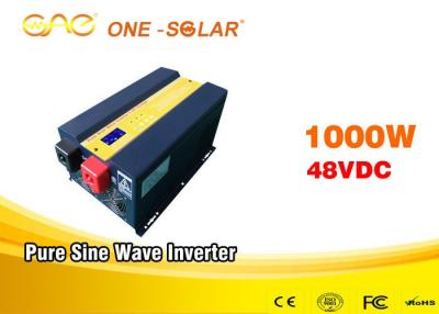 China 220v AC 1000 Watt UPS Solar Inverter Charger With Transfer Switch / Battery Charger for sale