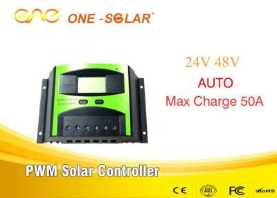 China 24v/48 15A Solar Charger Controller PWM  With CE & FCC CERTIFICATION for sale