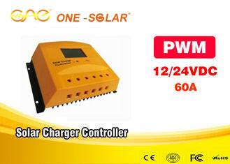 China 24V Solar Charger Solar Power Controller 12v / 24v 60a Sun Power Inverter for sale
