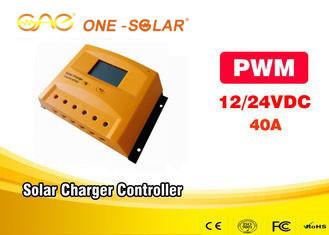 China Intelligent Solar Powered Inverter Solar Charger Controller 12V / 24V FCC for sale