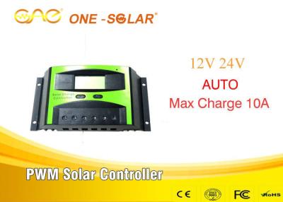 China PWM Solar Controller 10A 12v/24v Solar Charger Controller auto smart control inverter for sale