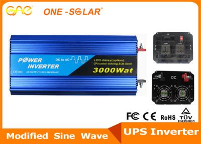 China Home Full Power Modified Sine Wave Inverter 300W - 3000W DC To AC With Charger for sale