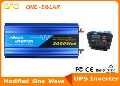 China Modified Sine Wave Power Inverter 2000W 12v 24v 48v UPS Power Inverter EMC for sale