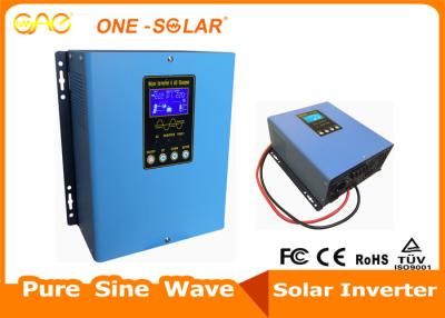 China Low Frequency Solar Powered Inverter With Charger 1kva 110V 220V 12V 24V CE FCC for sale