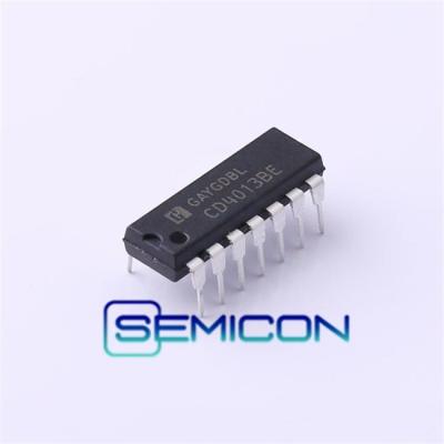 China Het d-Type van CD4013BE SEMICON Flip Flop pos-Rand 2-element 14-speld PDIP Te koop