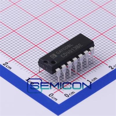 China Het d-Type van CD4013BE SEMICON Flip Flop pos-Rand 2-element 14-speld PDIP Te koop