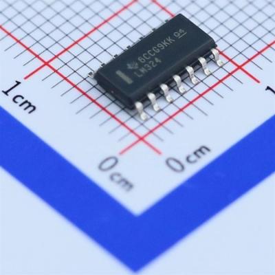 Cina Chip a quattro vie SMD SOP14 dell'amplificatore operazionale di distacco DR2G della DG di LM324 LM324DR m. in vendita