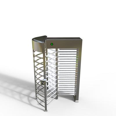 Китай Affordable Full Height Turnstile Gate security gates single lane RFID card access control system продается