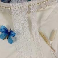 Quality High Quality Vintage Floral Lace Trim Both Sides Small Wavy Asymmetric Design for sale
