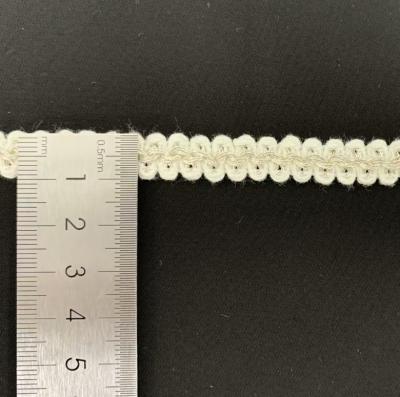 China 2cm Multi Colored Crochet Cotton Ribbon Decorative Braid Lace Trims for Shoe Decoration for sale