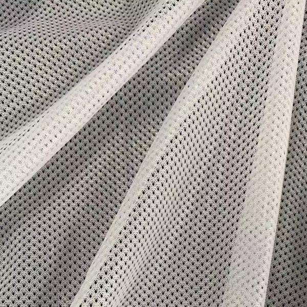 Quality 100%Polyester Mesh Fabric Stretch Fabric for Shoe and Sportswear Decoration Textile for sale