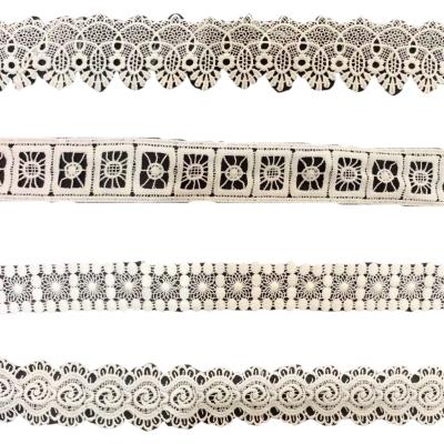 China 3cm-6cm Customizable High-quality Wholesale Milk Silk Lace Clothing Accessories for sale