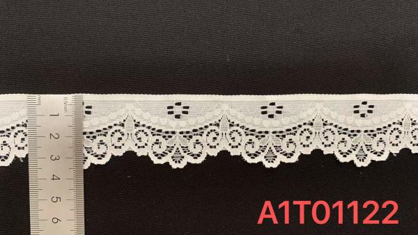 Quality 3.5cm Width Retro Lace Trim with Square Hollow Cutouts and Wavy Scallop Bottom for Lingerie and Dress Customization for sale
