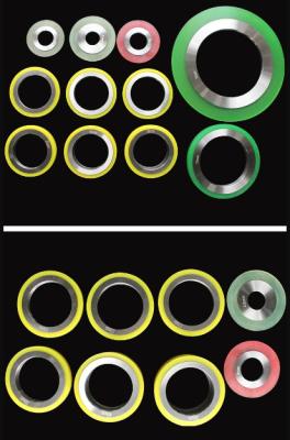 Cina PU NBR Rubber Ring With Spacer For Metal Slitting Line in vendita