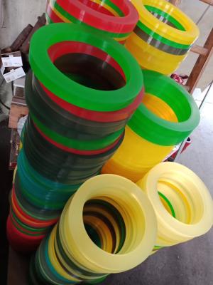 Cina PU NBR Rubber Ring With Spacer For Metal Slitting Line in vendita