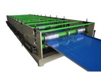 China Manual Corrugated Wall Panel and Roof Panel Roll Forming Machine Process for sale