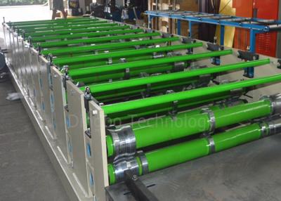 China Manual Corrugated Wall Panel and Roof Panel Roll Forming Machine Process for sale