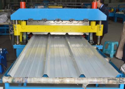 Cina Rotolo del pannello di parete del tetto di doppio strato che forma mattonelle lucidate alla macchina che fanno m. Min delle macchine 12 - 15 in vendita