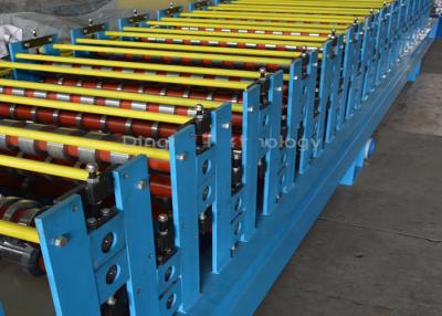 Cina Rotolo del pannello di parete del tetto di doppio strato che forma mattonelle lucidate alla macchina che fanno m. Min delle macchine 12 - 15 in vendita