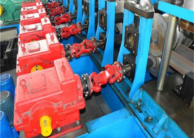 Cina Macchina di Rail Roll Forming della guardia della superstrada di tre onde per il Purlin 50kw in vendita