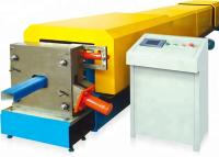 China Round Square Aluminum Downspout Roll Forming Machine Gutter 7.5kw for sale