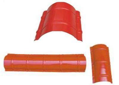 Cina Macchina superiore di alluminio di stampaggio a freddo di Ridge Cap Roll Forming Machine del metallo delle mattonelle di tetto in vendita