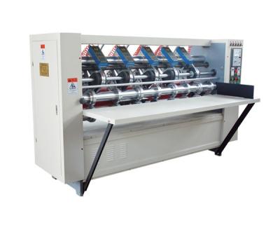 China Thin knife slitting creasing carton machine for sale