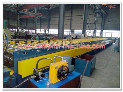 Cina Metal Roof Floor Deck Panel Rolling Production Machine with Automatic 5 Tons Steel Coils Decoiler in vendita