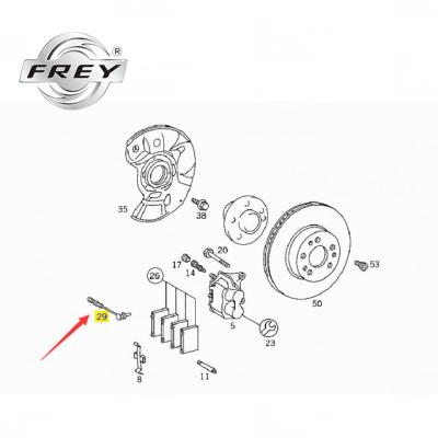Cina 1405401217 Sensore freno anteriore adatto Mercedes Benz W202 W210 W168 W140 W124 in vendita