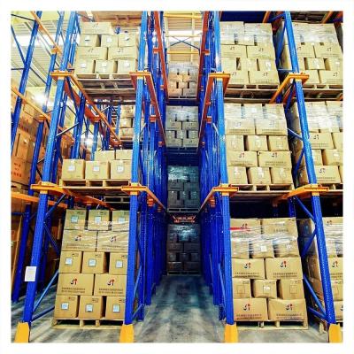 China 300-1500kgs/Pallet Capacity High Density Drive-in Pallet Racks for Warehouse Shelving for sale