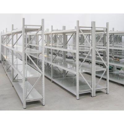 China Industrial Metal Rack Storage Shelf with Adjustable Level Height and Customized Size for sale