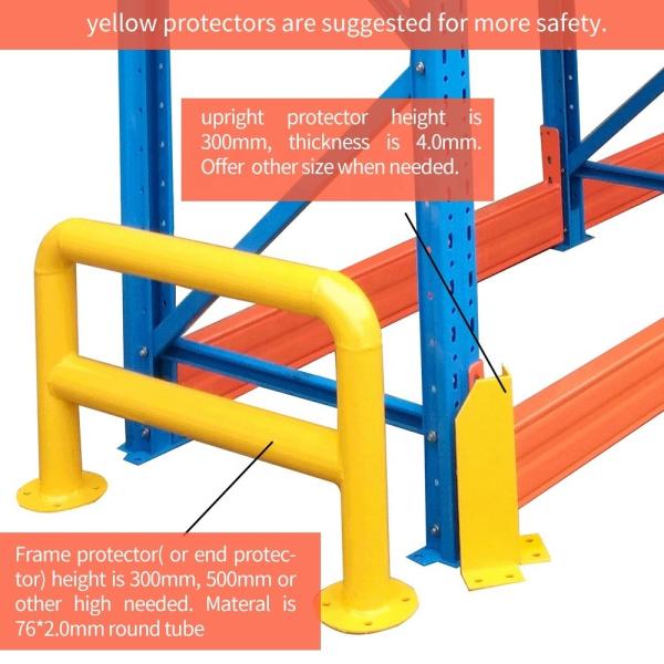 Quality Green Corrosion Protection Pallet Storage Rack for Customized Warehouse for sale