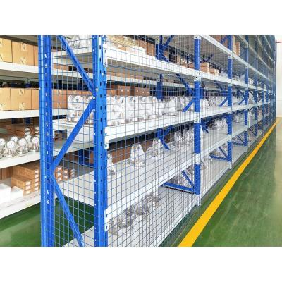China 2 Tier Storage Shelf for Industrial Mezzanine Racking in Blue/Orange/Yellow/Grey for sale
