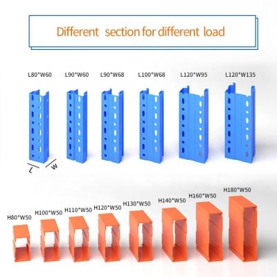 China HTP Selective Pallet Racking System With Corrosion Protection For Warehouse Rack for sale
